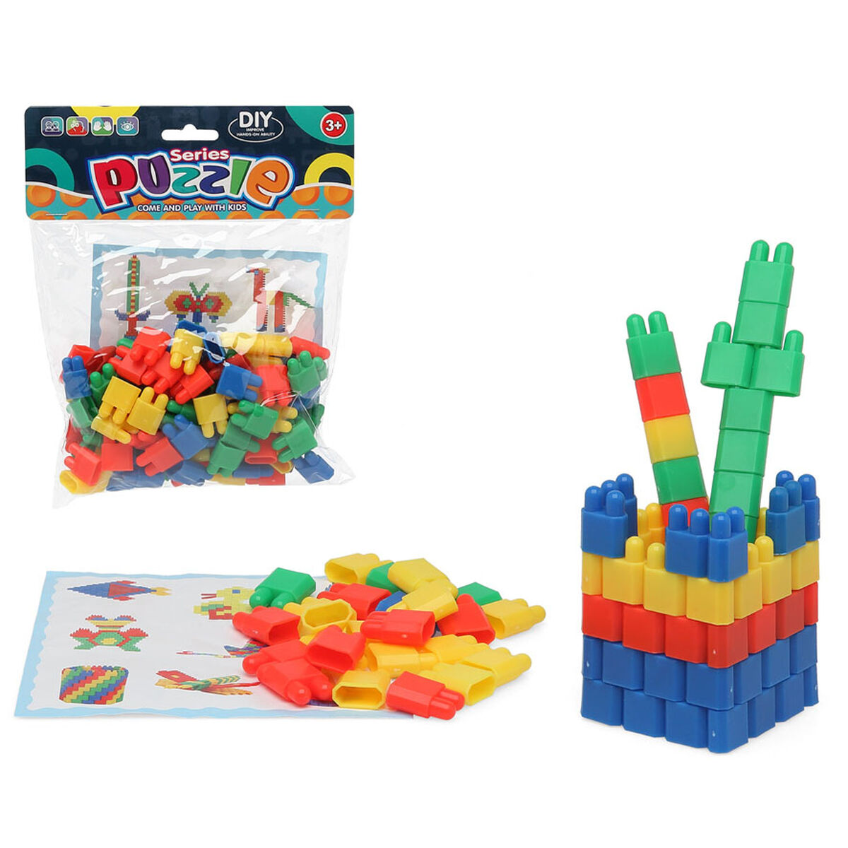Παιχνίδι Kατασκευή Puzzle Series - marketoupoli.gr