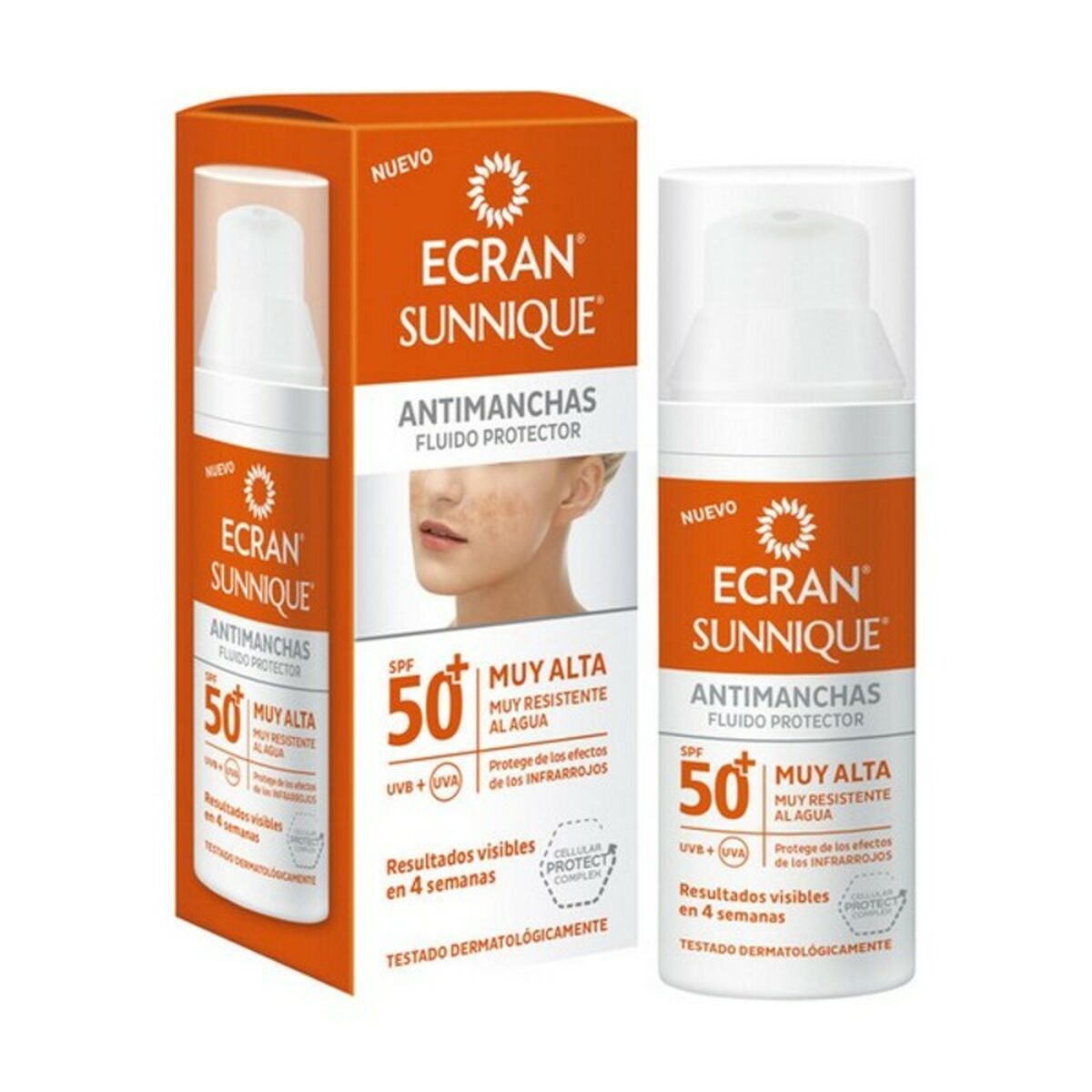 Αντιολισθητικό Hλιακό Κατά Των Κηλίδων Sunnique Ecran Spf 50 ...