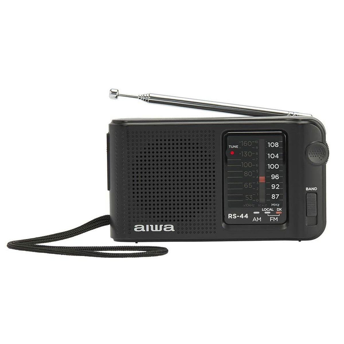 Ραδιόφωνο Τρανζίστορ Aiwa RS-44 AM/FM Μαύρο - marketoupoli.gr