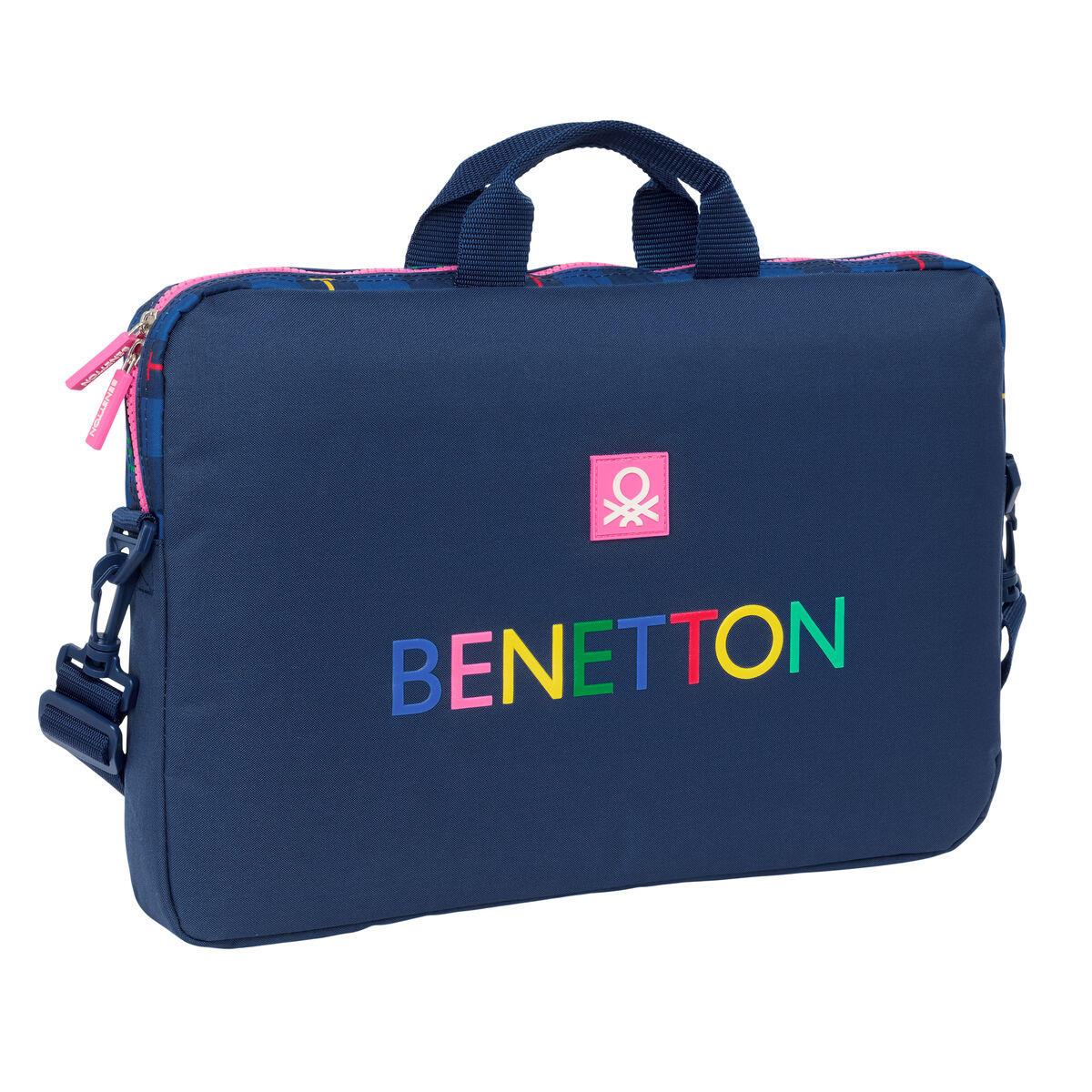 Θήκη για Laptop Benetton Damero Ναυτικό Μπλε 40 x 27 x 4 cm ...