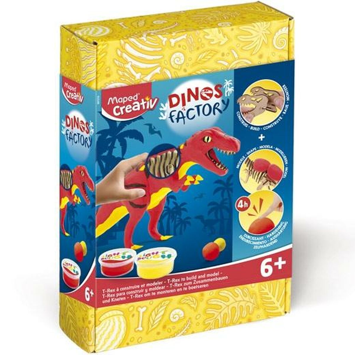 Χειροτεχνικό Παιχνίδι Maped Dinos Factory Πολύχρωμο - marketoupoli.gr
