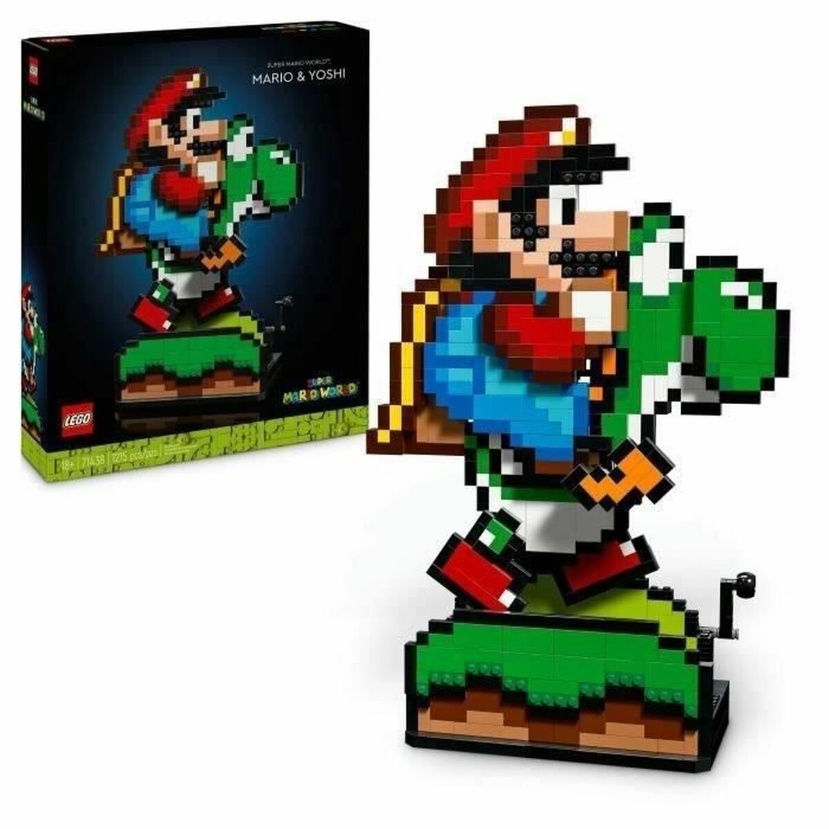Παιχνίδι Kατασκευή Lego Super Mario World™ Mario and Yoshi ...