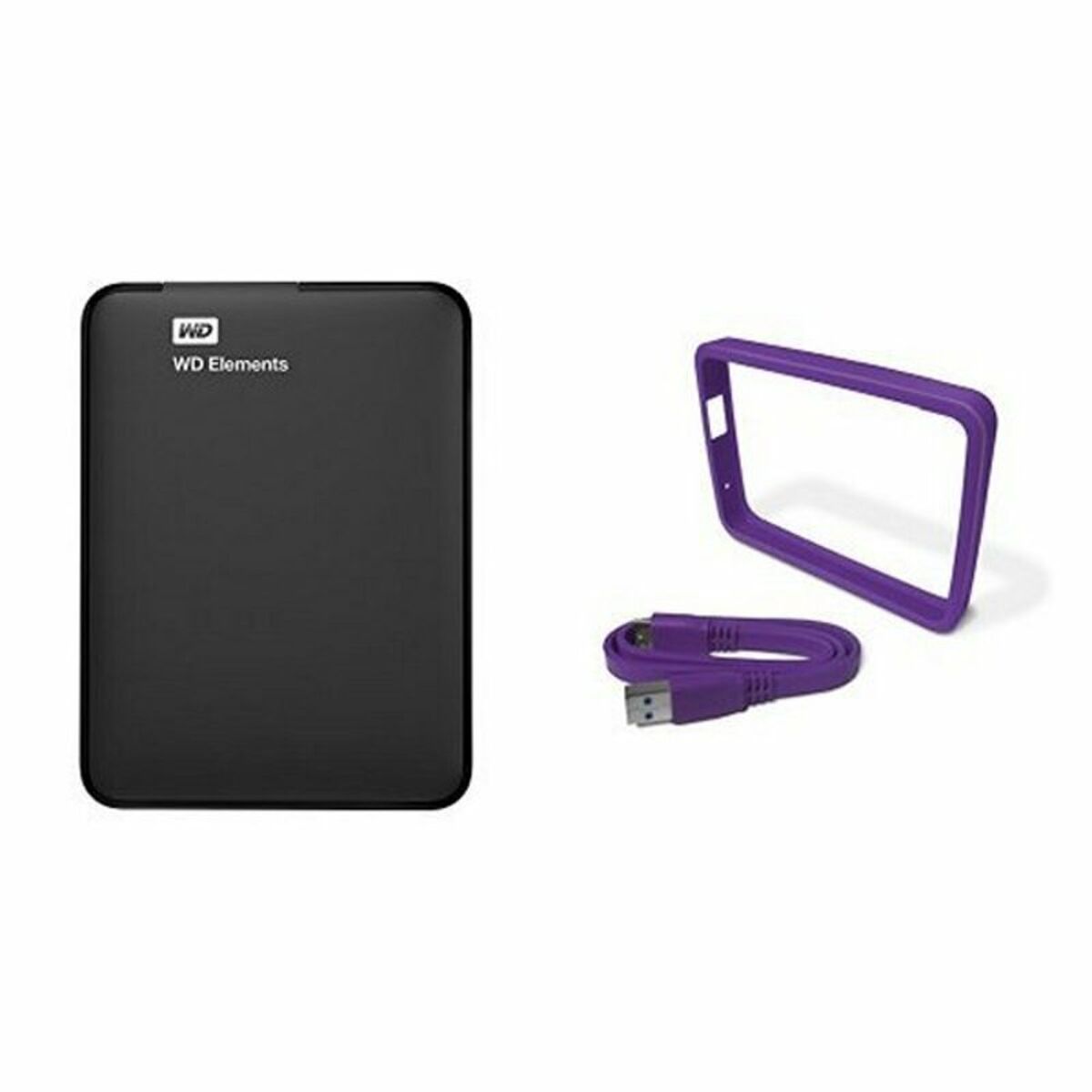 Εξωτερικός Σκληρός Δίσκος Western Digital WDBUZG0010BBK-WESN USB 3.0 1 ...
